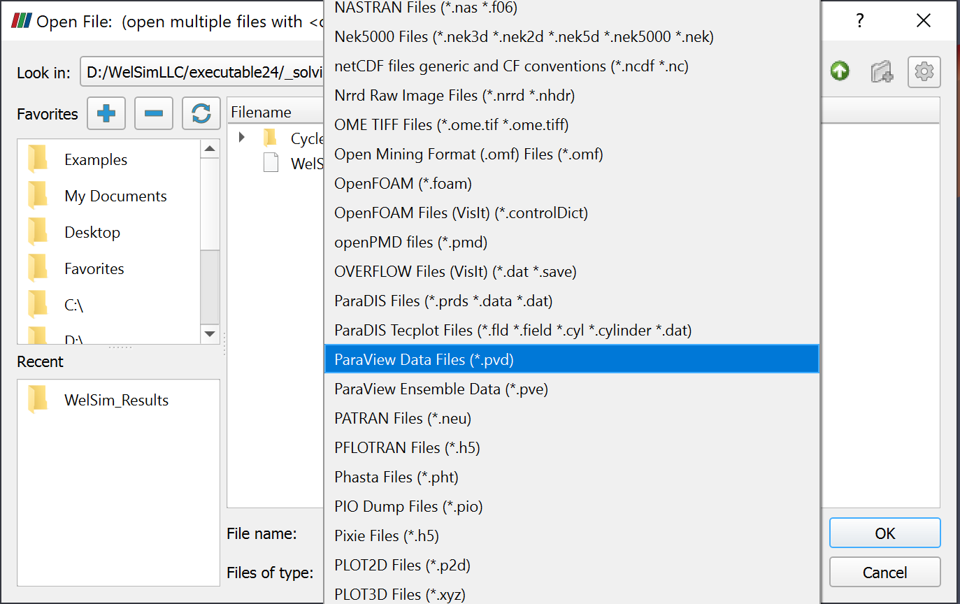 Paraview Data Pvd File Format And Writing