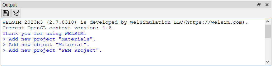 Window design and development for general-purpose simulation software