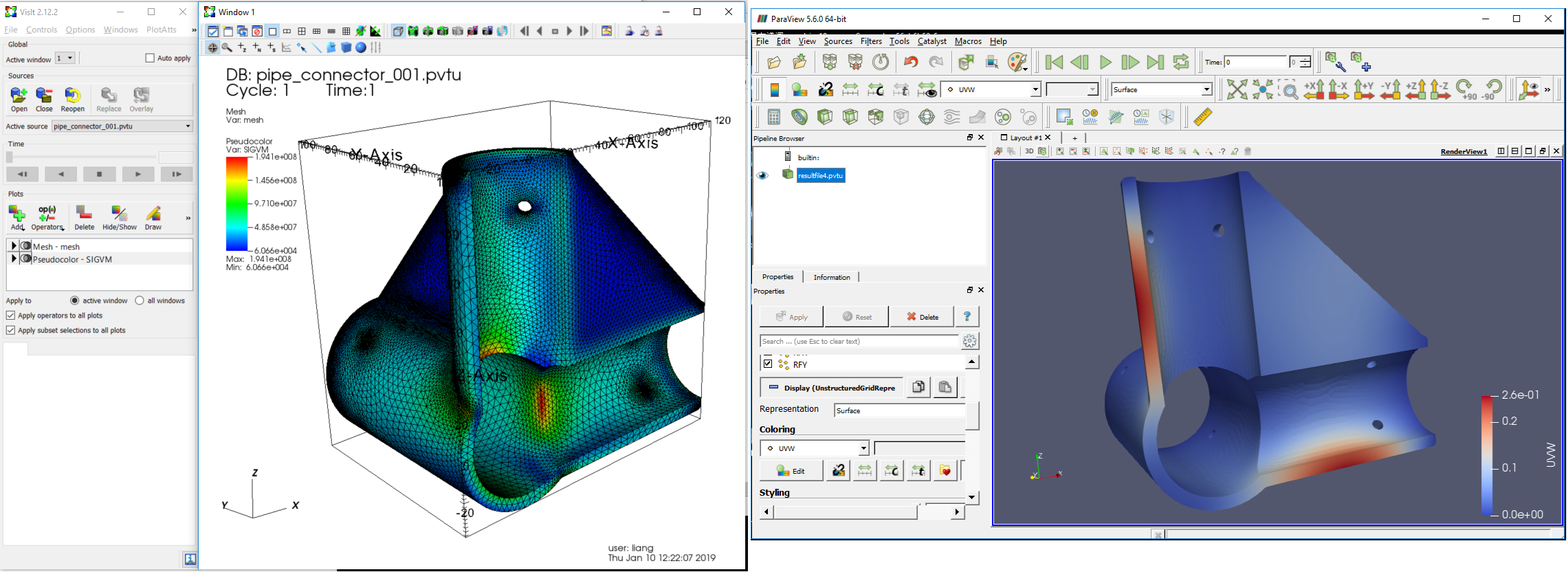 Export the CAE simulation result files in WELSIM