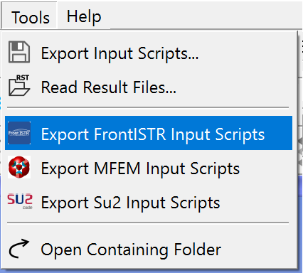 Generate FrontISTR mesh and input scripts using WelSim